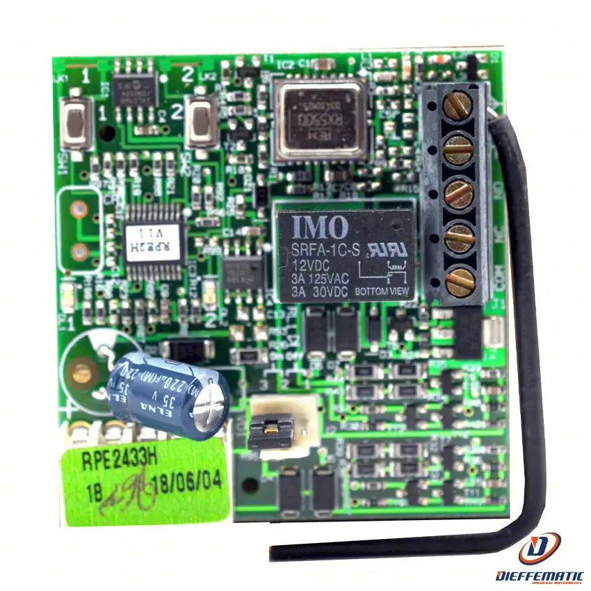 Faac rp 433 rc 787856 787741 receiver plug-in radio receiver 1 channel