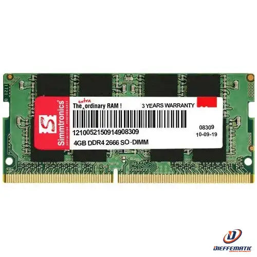 Memory module ddr4 8 gb dahua ddr-c300s8g26 original security