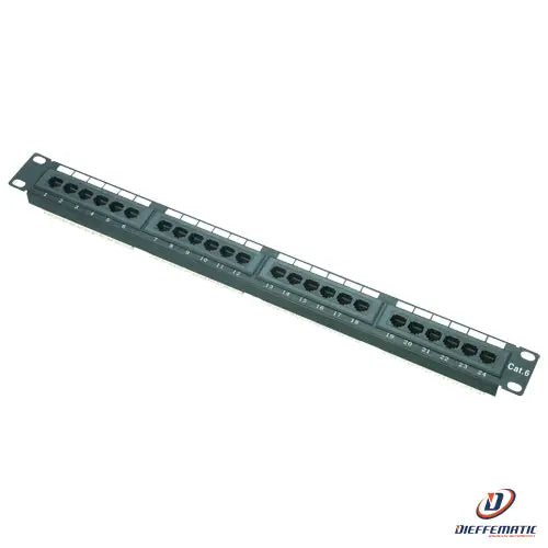 Pp-24 patch panello di 24 porte utp/rj45 - dieffematic