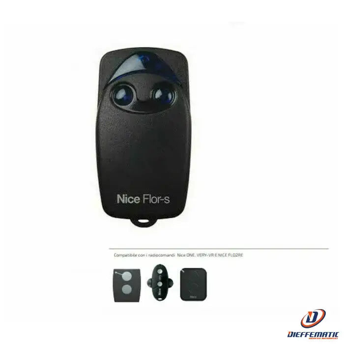 Telecomando comando trasmettitore nice flo2rs inti flo era flor 433,92mhz dfm