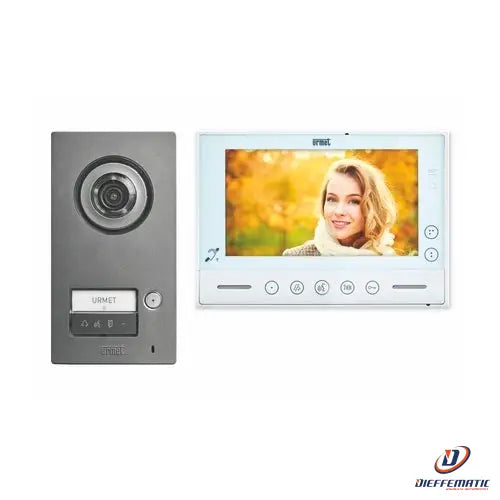 Urmet kit monofamiliare video con mikra2 e vmodo sistema 2voice 1784/773 nuovo