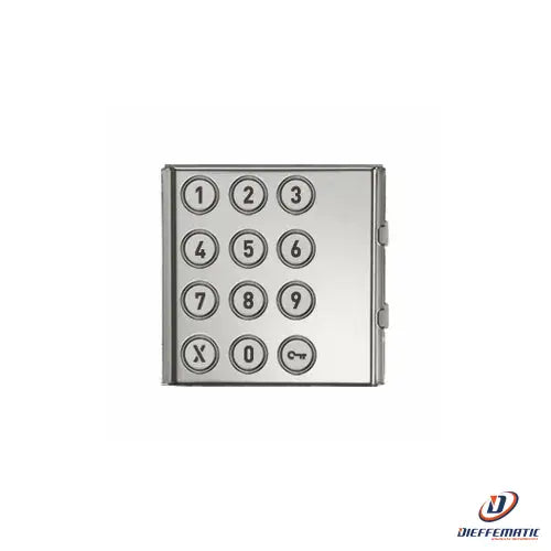 Urmet door opener module numeric keypad sinthesi steel 1158/46 communication