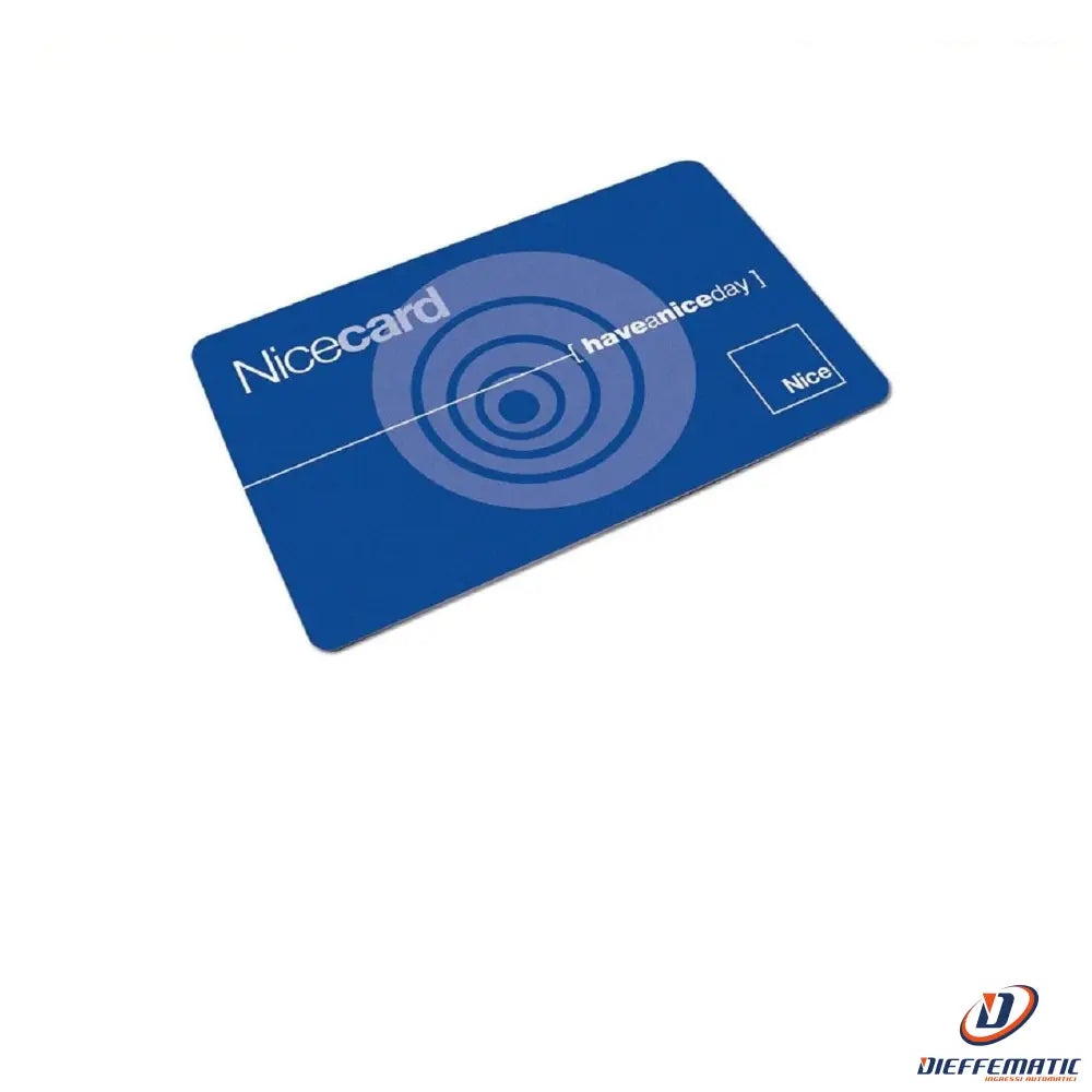 10 tessere magnetiche o card trasponder nice per mymoon securvera sn ...