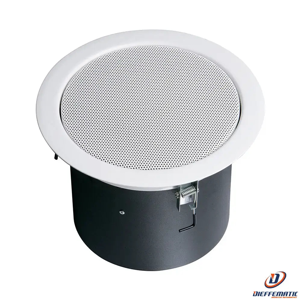Metal ceiling speaker 5" 20w - dl 20-130/t-en54 intevio 582403