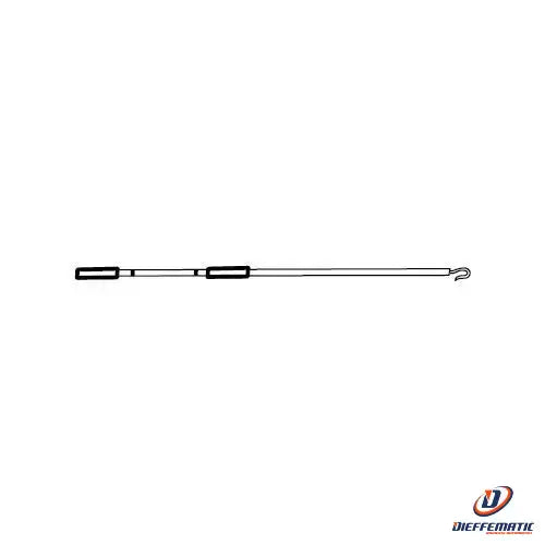 Articulated rod for emergency operation proteco ptps01 automation