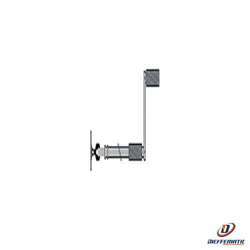 Articulated rod for motors with emergency override 5 pieces asa