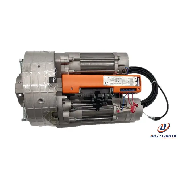 Automazione doppio bi-motore per serranda garage asse 60 360kg con ...