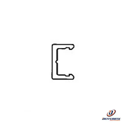 Single door stop profiles small series l=5050 aprimatic 42200/015 new