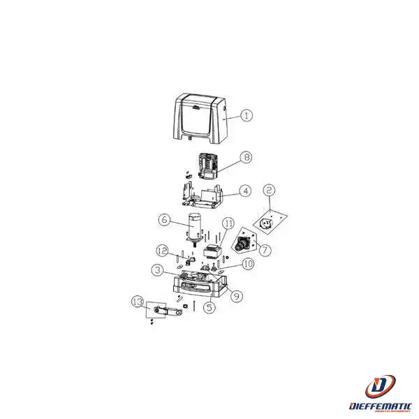 Power wiring for neos 300eh/ehp-400eh/ehp-600eh/ehp ditec 6nesca
