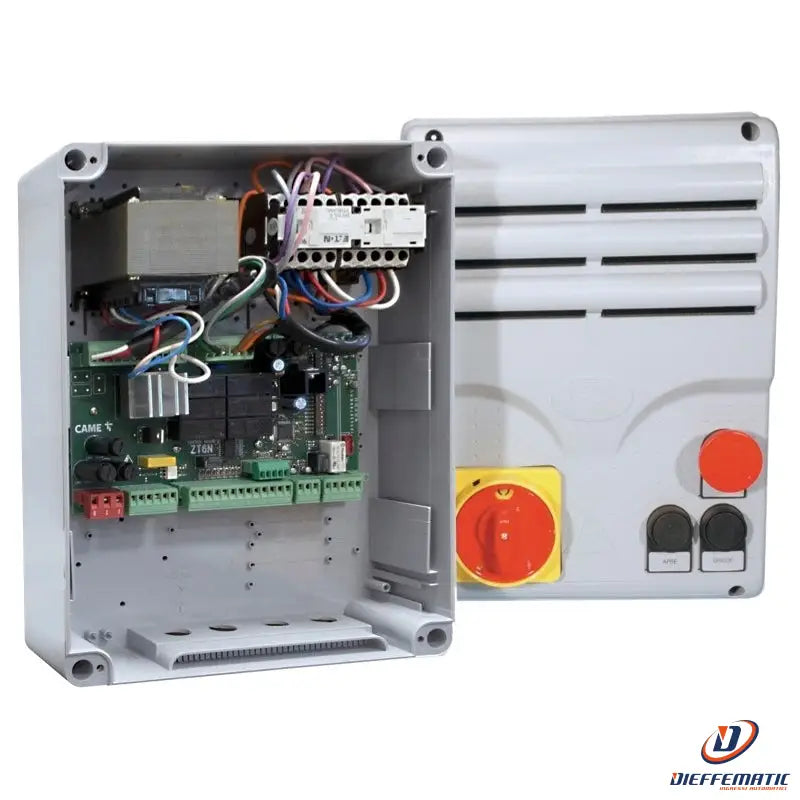 Came 002zt6c automation control panel with safety lock and self-