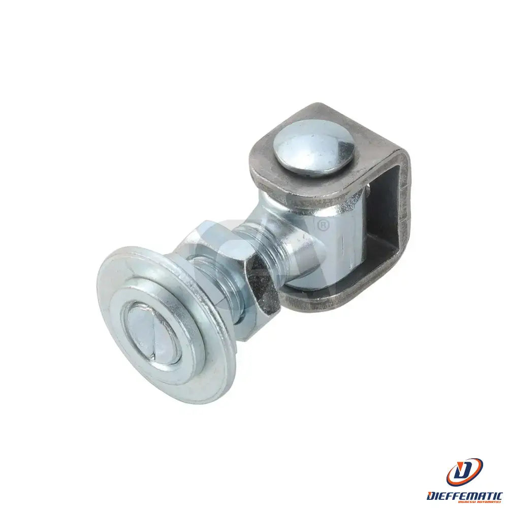 Hinge with clevis with adjustable washer and galvanized locknut 375.22