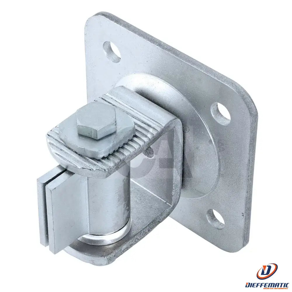 Cardine regolabile con piastra con ala e cuscinetto 372 - dieffematic