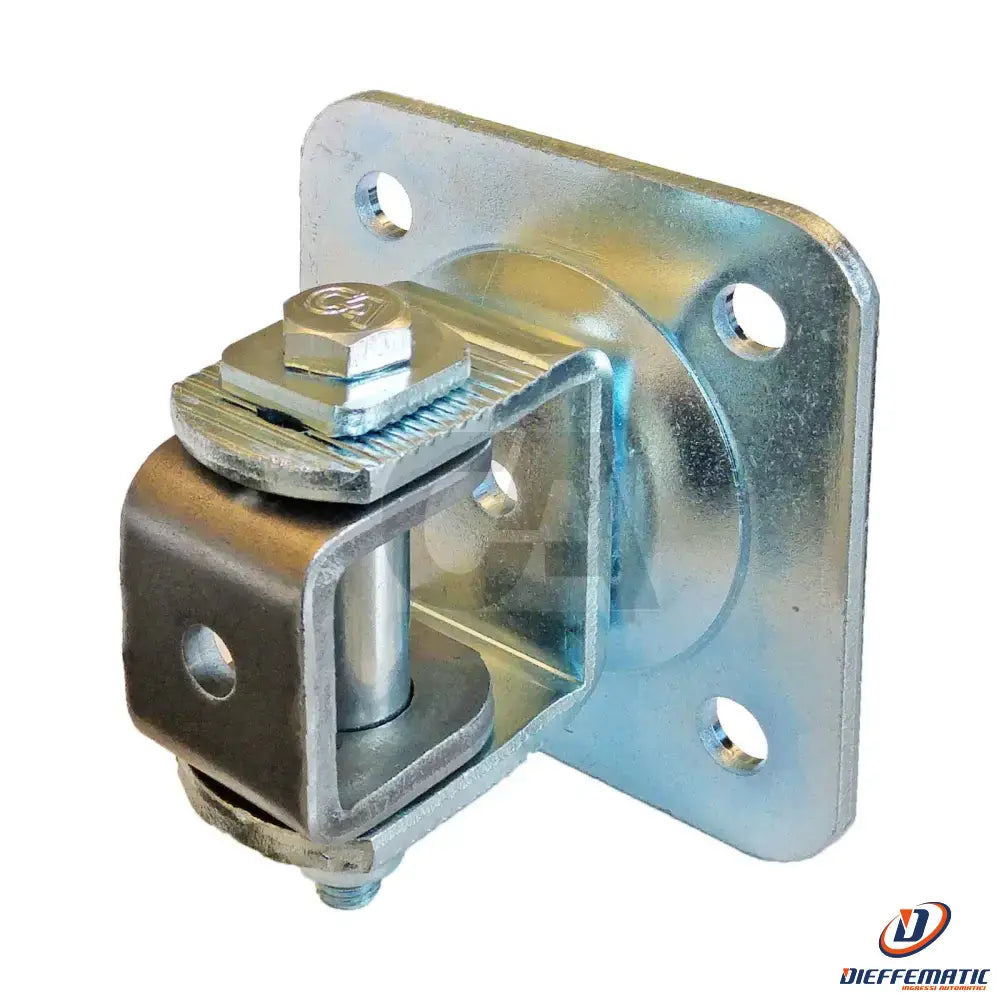 Adjustable hinge with plate with u-bolt 373