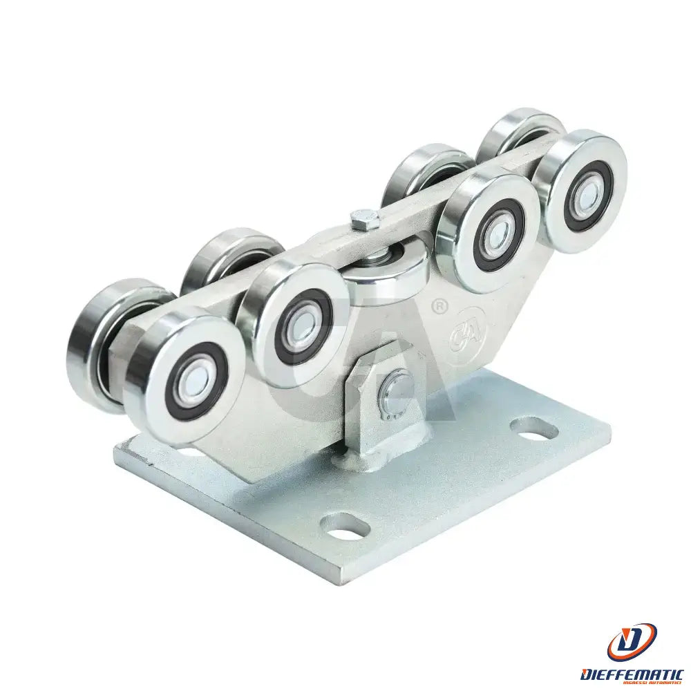 Guide trolley 9 galvanized wheels 9999.p