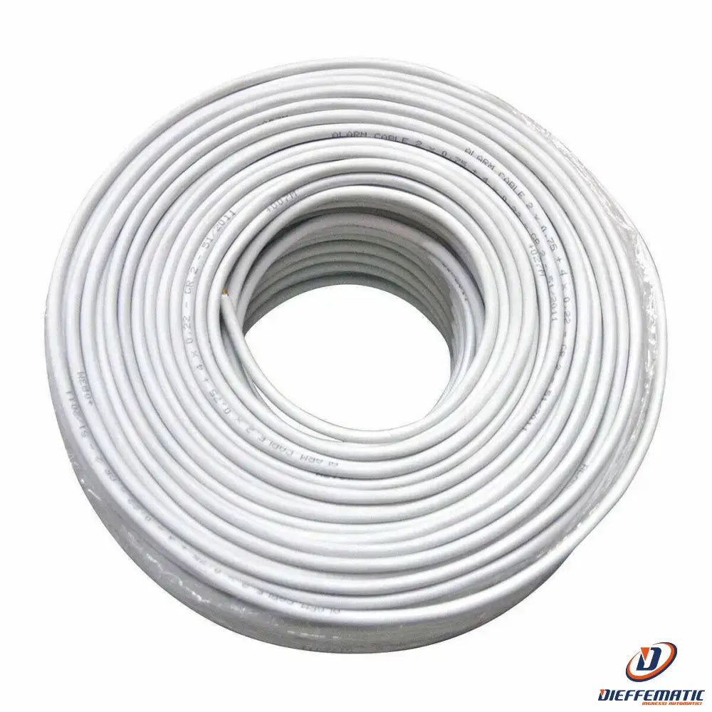 Câble ecs ac-502 2x0,50+2x0,22 bobine bobine 100 mètres câbles