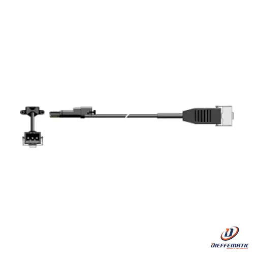 Câble noir Hipro 0,5m lt/rts somfy 9710131 automatisme original ...