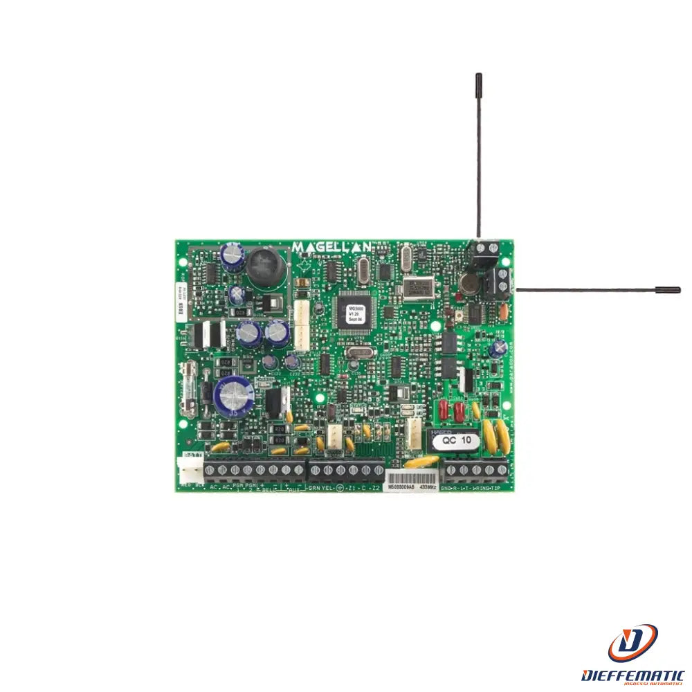 Replacement circuit for 2-zone hybrid Magellan control panel Paradox ...
