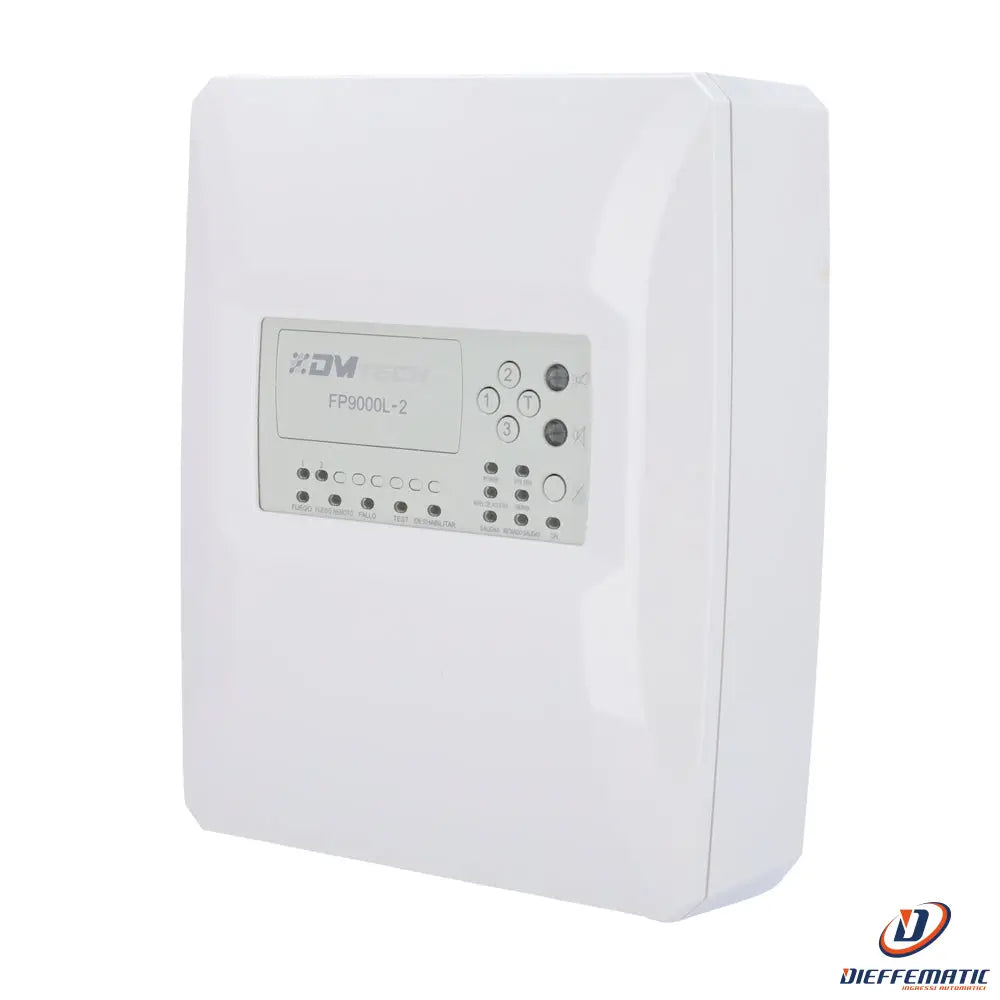 Dmtech dmt-fp9000l-2-it centrale convenzionale di 2 zone - dieffematic