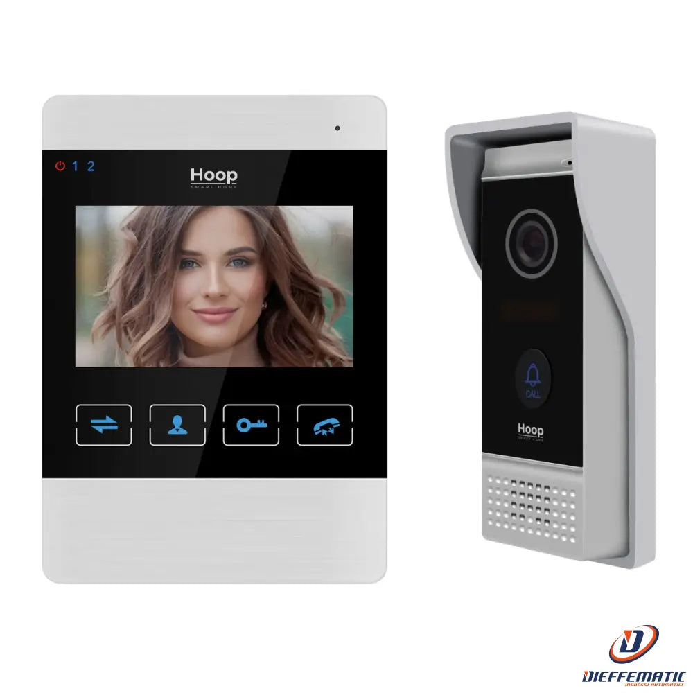 Dplus video intercom kit internal monitor + external unit kitlase4 ...