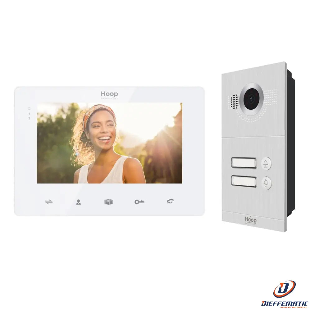Dplus video intercom kit internal monitor + external unit kitlase7 ...