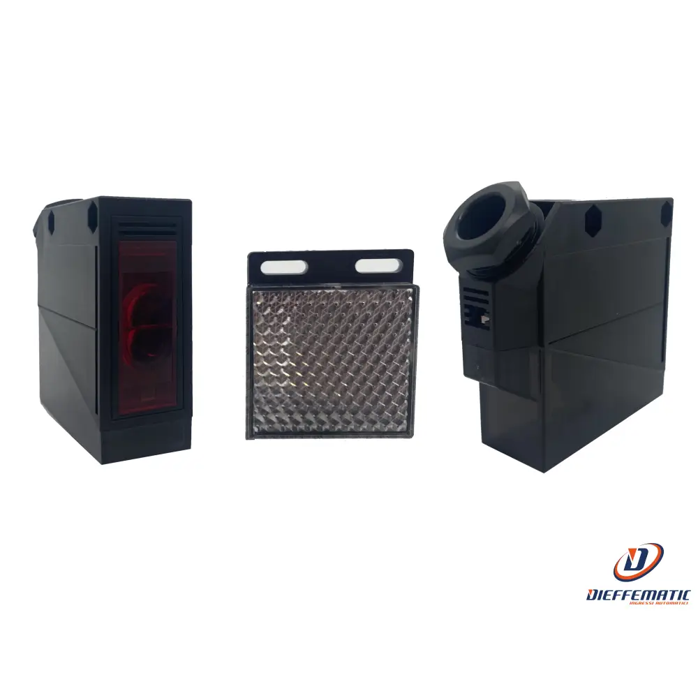 Reflex indoor industrial photocell compatible with allmatic ek75-r4m4