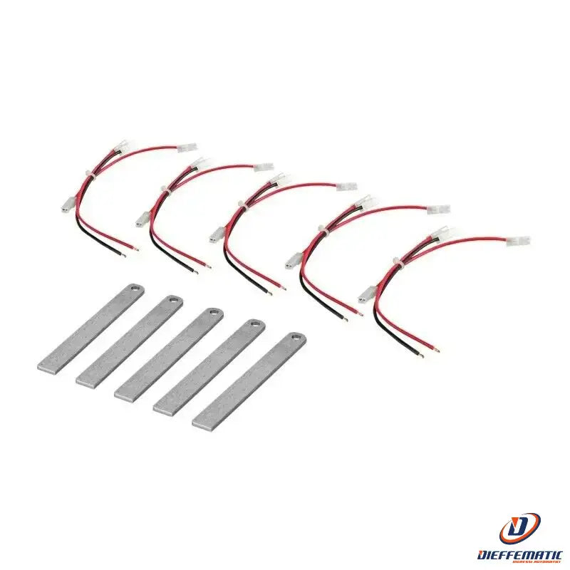 Kit 5 cables and 5 brackets for installing beninca' batteries