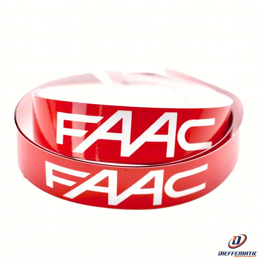 Reflective stickers kit for barrier 230v 615bpr standard faac 490117