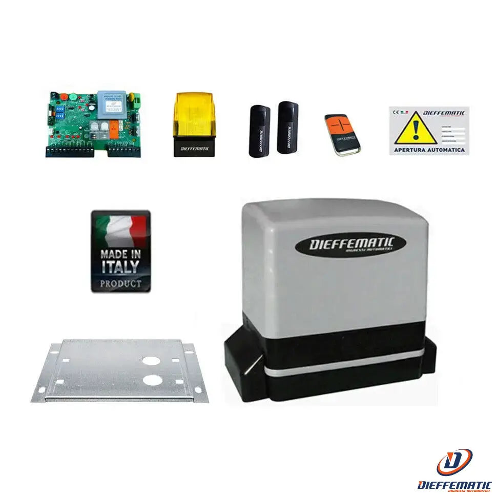 Gate automation kit sliding gate sliding 900 kg 230v gate motor