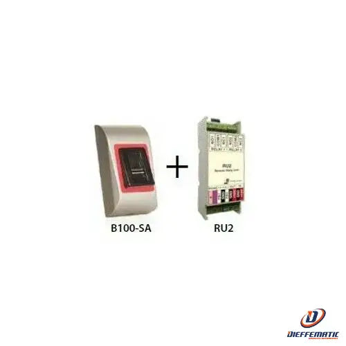 Standalone biometric kit access control xpr b100-sa-ru2-kit automation