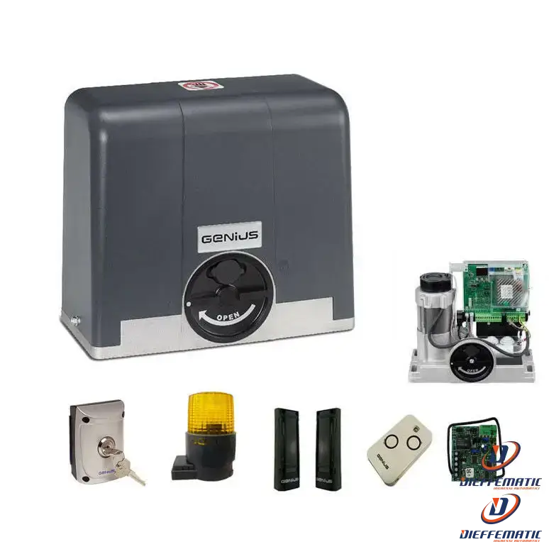 Sliding gate kit 500 kg automation faac genius blizzard 230v 104001