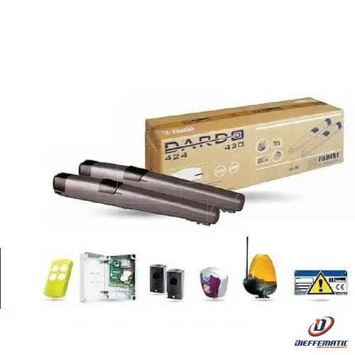 Kit dardo 430 pour automatismes fadini 4301vl pour portails battants