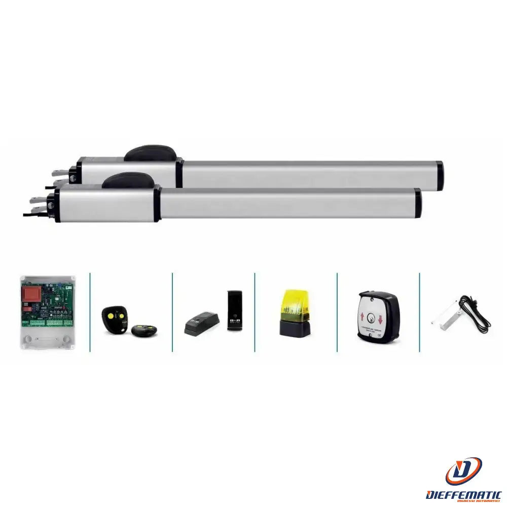 Kit per cancelli a battente norton kit bathy 240-22 bc - 2 ante ...