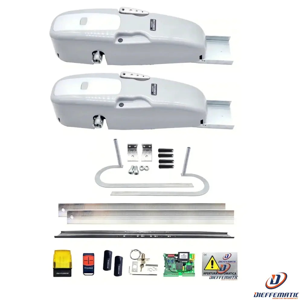 Rocket Kit 2 Overhead Door Motors Counterweight Curved Arms 230V No Welding