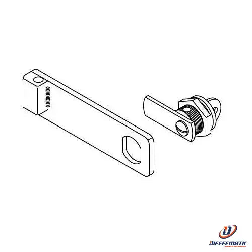 Lever and lock release series sl cardin 9995111 original replacement
