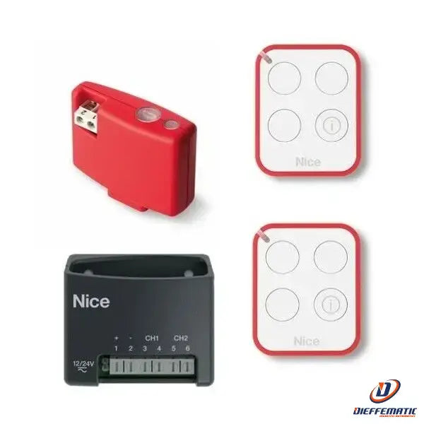 Longo alcance 3ch kit transmissor bidirecional de 433,92 megahertz Nice Kit