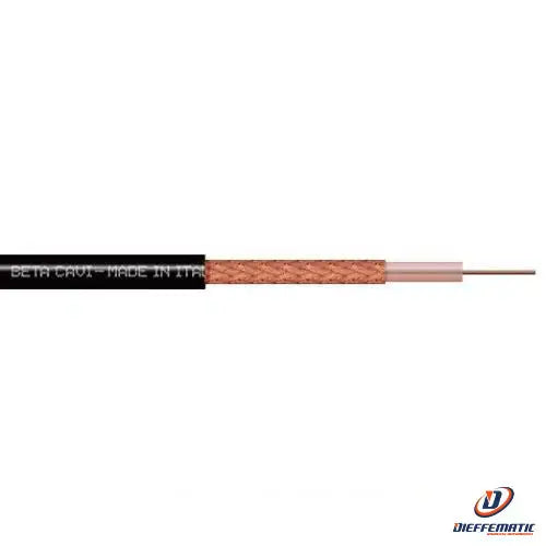 Matassa cavo betacavi rg59 mil c17 b/u pvc coax 6,15 pvc-nero 100mt ...