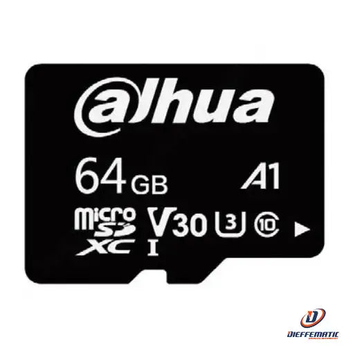 Micro sd card 64 gb dahua tf-l100-64gb sorveglianza sicurezza originale ...