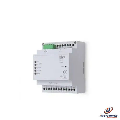 Din module for management with nic and screen configuration tool 81