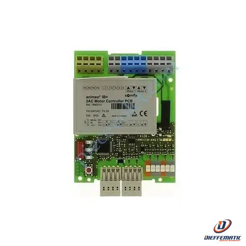 Motor controller 2 ac ib pcb somfy 1860210 automation automatisms