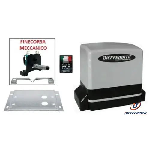 Sliding gate motor 230v 600kg without central fits genius milord