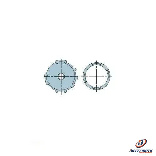 Nice 505.26254 adaptateur néo taille moyenne ø 45mm dp53 et zf54 roue