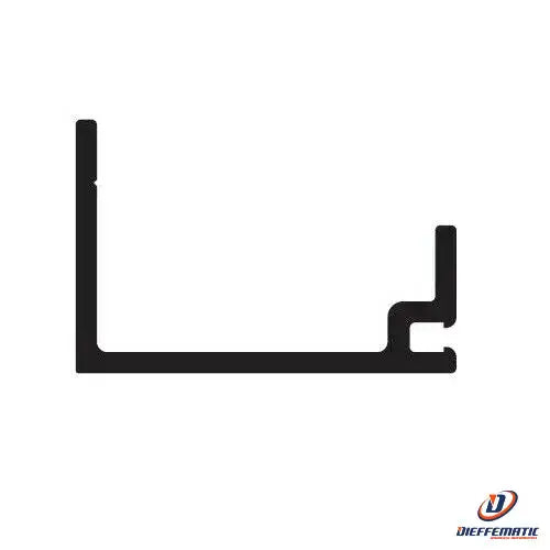 Closing profile on passage compartment pam 30 ditec entrematic