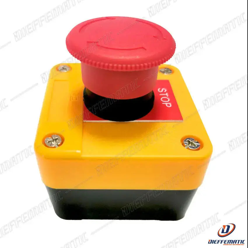Emergency button for lift gate automation