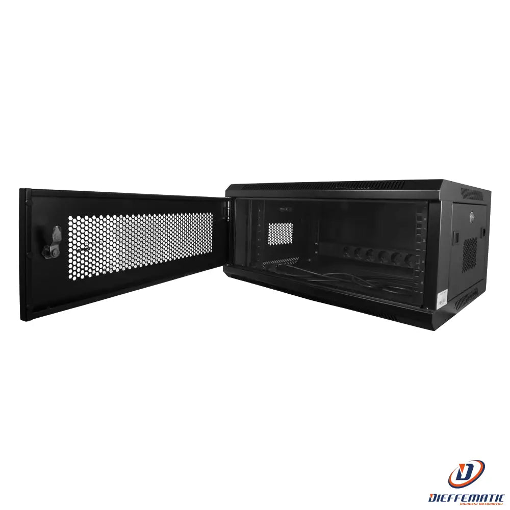 Rack-6u-mesh armadio rack a parete - dieffematic