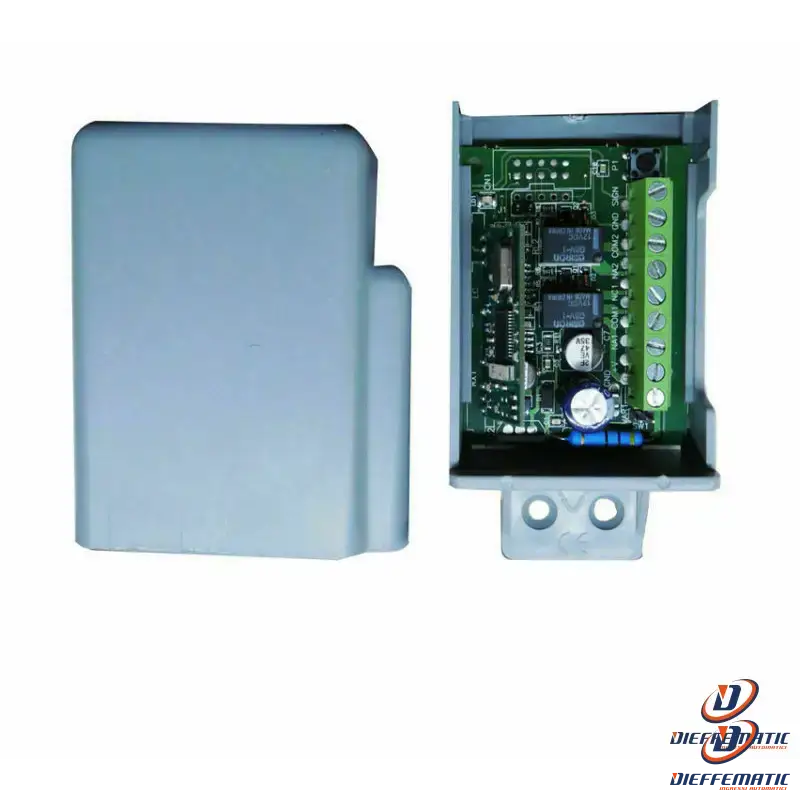 Radio ricevente ricevitore scheda 2 canali con box rx2 868 mhz 12v 24v ...