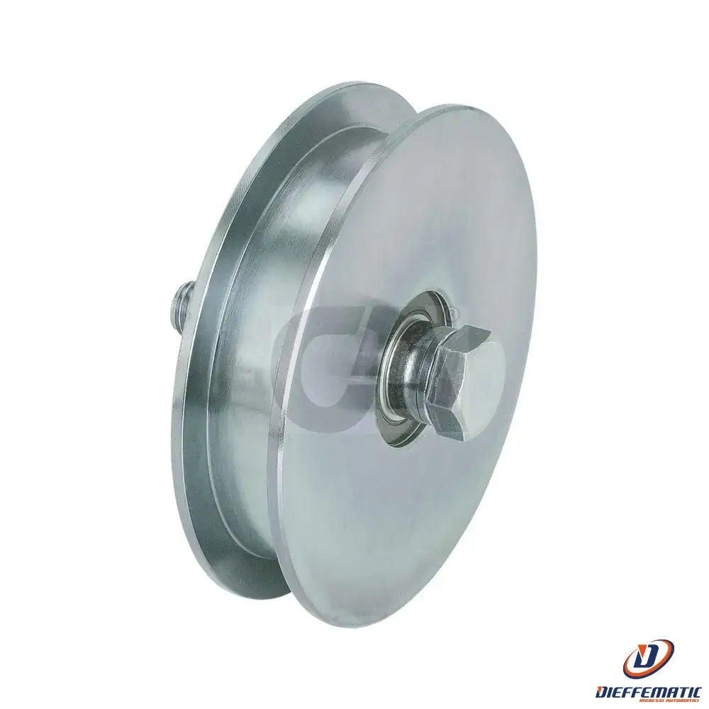 Rueda 2 Rodamientos Gola H Galvanizada Tubular 40 408.120x40