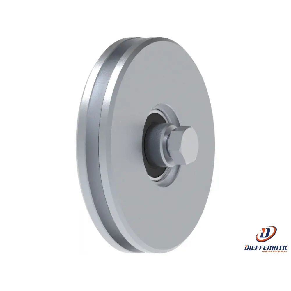 Ruota d.140 a u sp.30 mm 2 cuscinetti fac 410 va1201.140.2 automazione