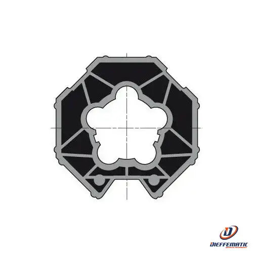 Octagonal wheel 70 somfy 9761002 automation automatisms original