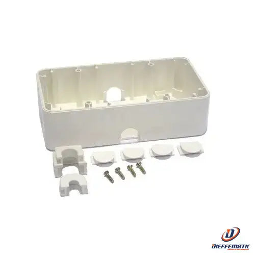 Double square outdoor box for comer ditec entrematic pmcomar