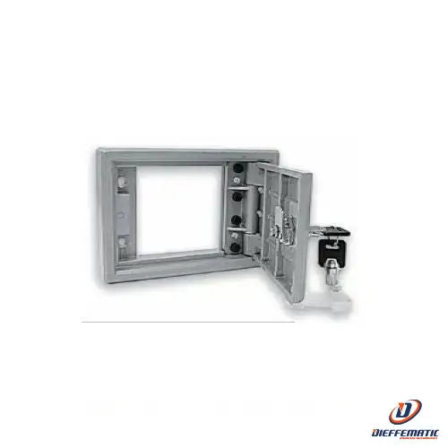 Aluminum box with tubular lock acm armored door 1520102 new